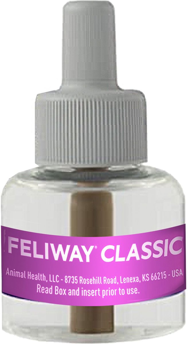 FELIWAY Classic Calming Diffuser Refill for Cats, 30 day, 1 count ...