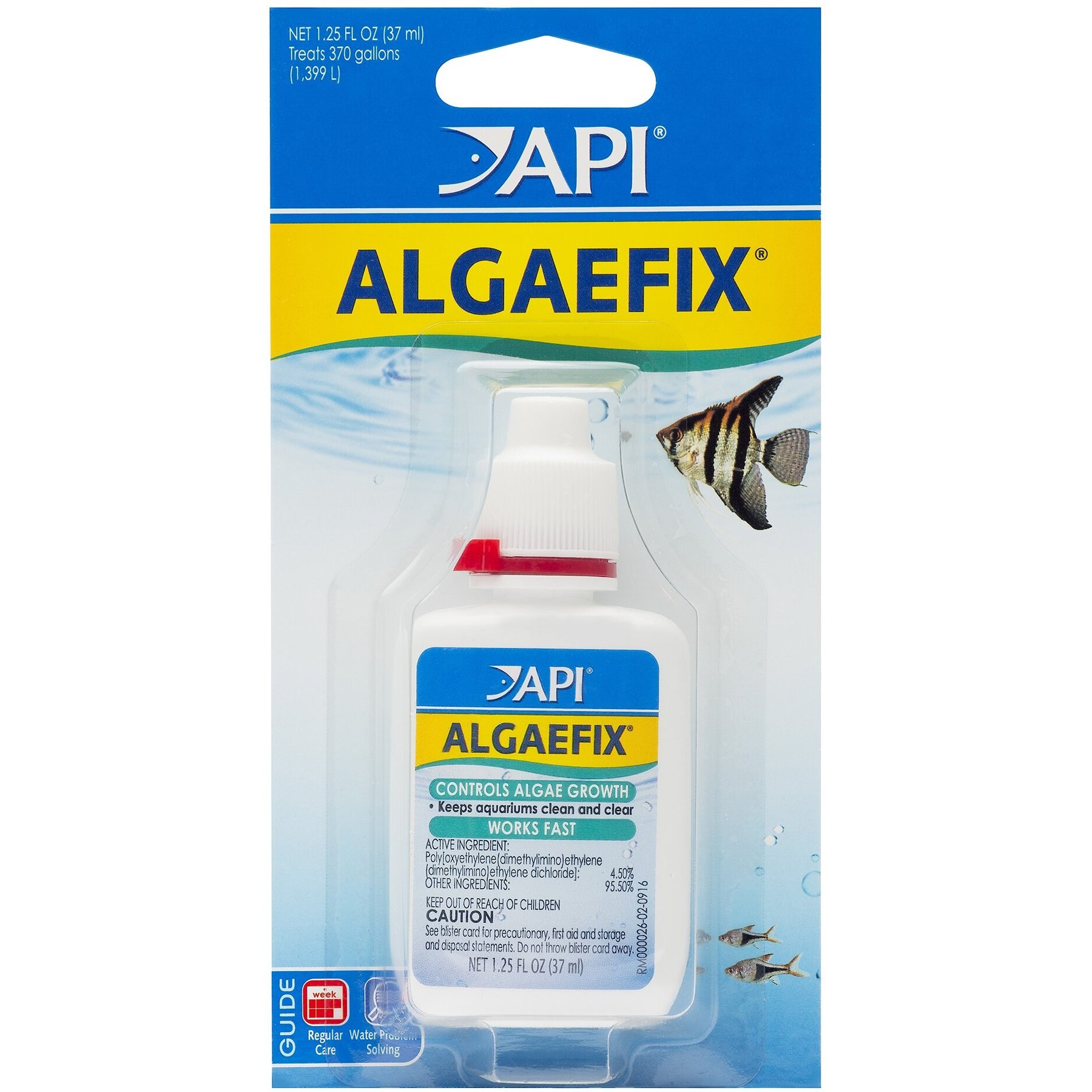 API Algaefix Algae Control Aquarium Solution, 1.25-oz bottle - Chewy.com