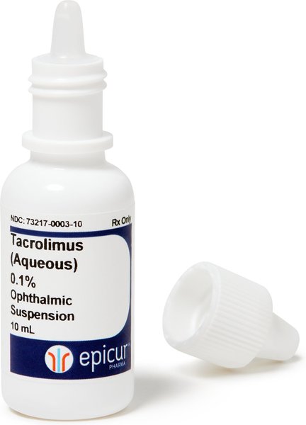 TACROLIMUS COMPOUNDED Aqueous Ophthalmic Suspension, 0.1%, 10 mL ...