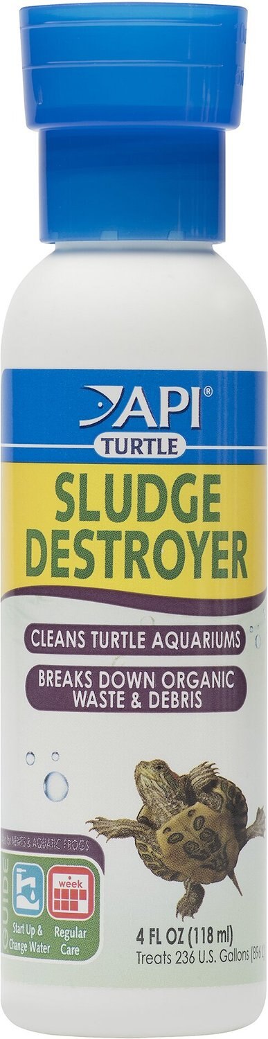 API Turtle Sludge Destroyer Aquarium Cleaner, 4-oz bottle - Chewy.com