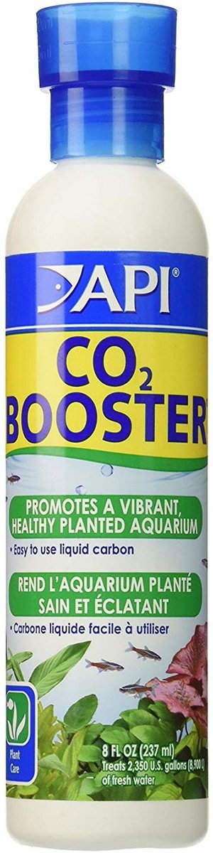 API CO2 Booster Freshwater Aquarium Plant Care Treatment, 8-oz bottle ...