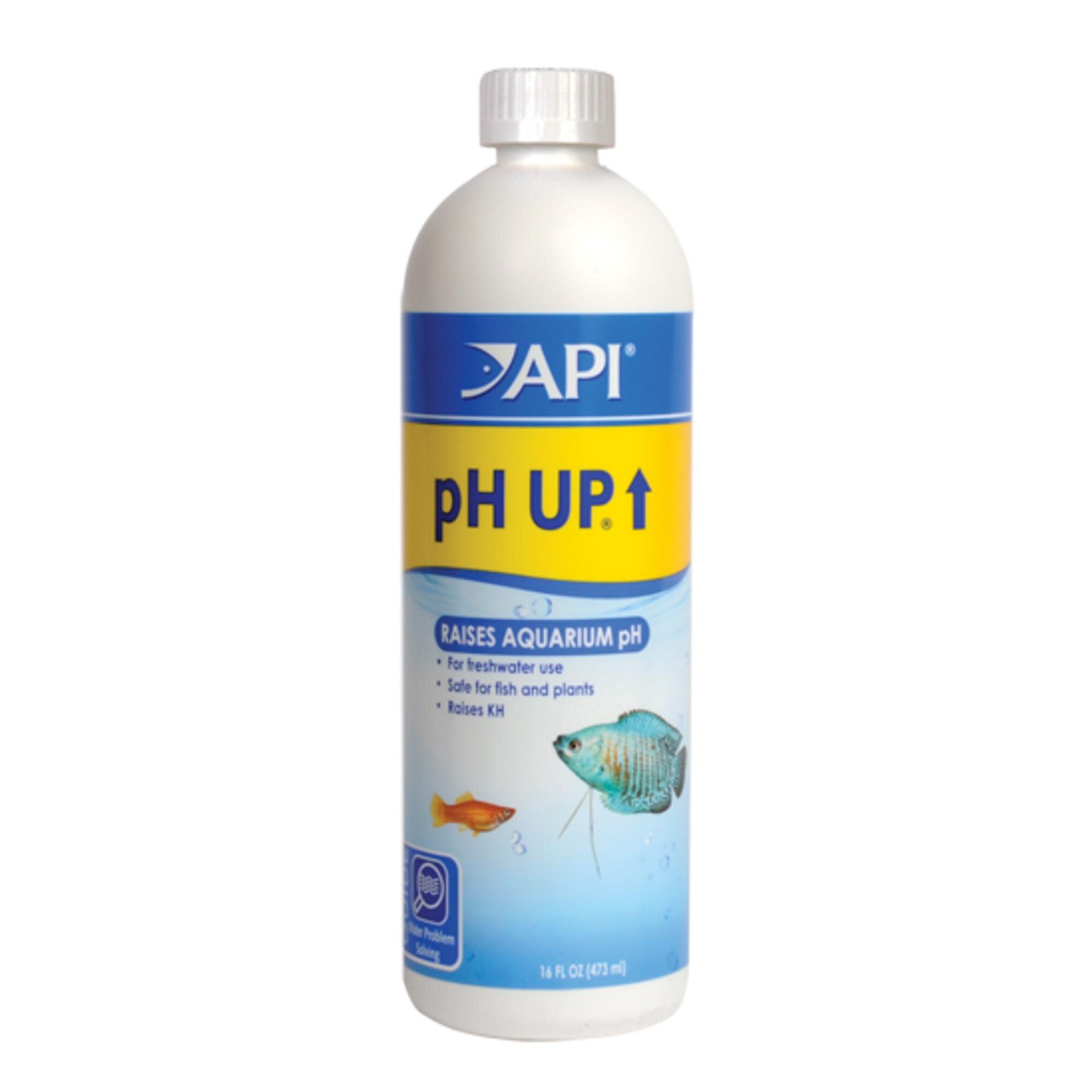Questions and Answers about API pH Up Freshwater Aquarium Water Treatment