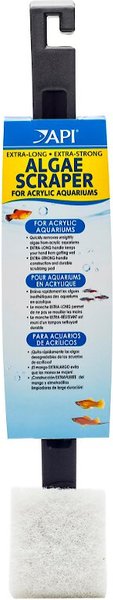 API Extra Long Algae Scraper for Acrylic Aquariums - Chewy.com