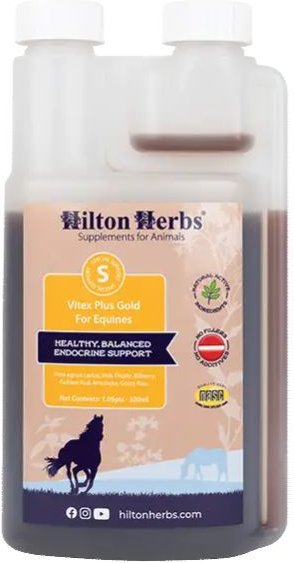 HILTON HERBS Vitex Plus Gold Endocrine Support Liquid Horse Supplement ...