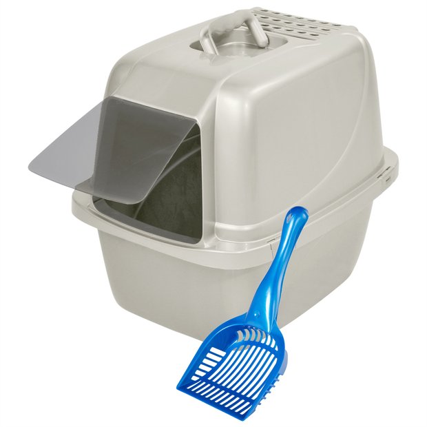 Frisco Multi Function Covered Cat Litter Box
