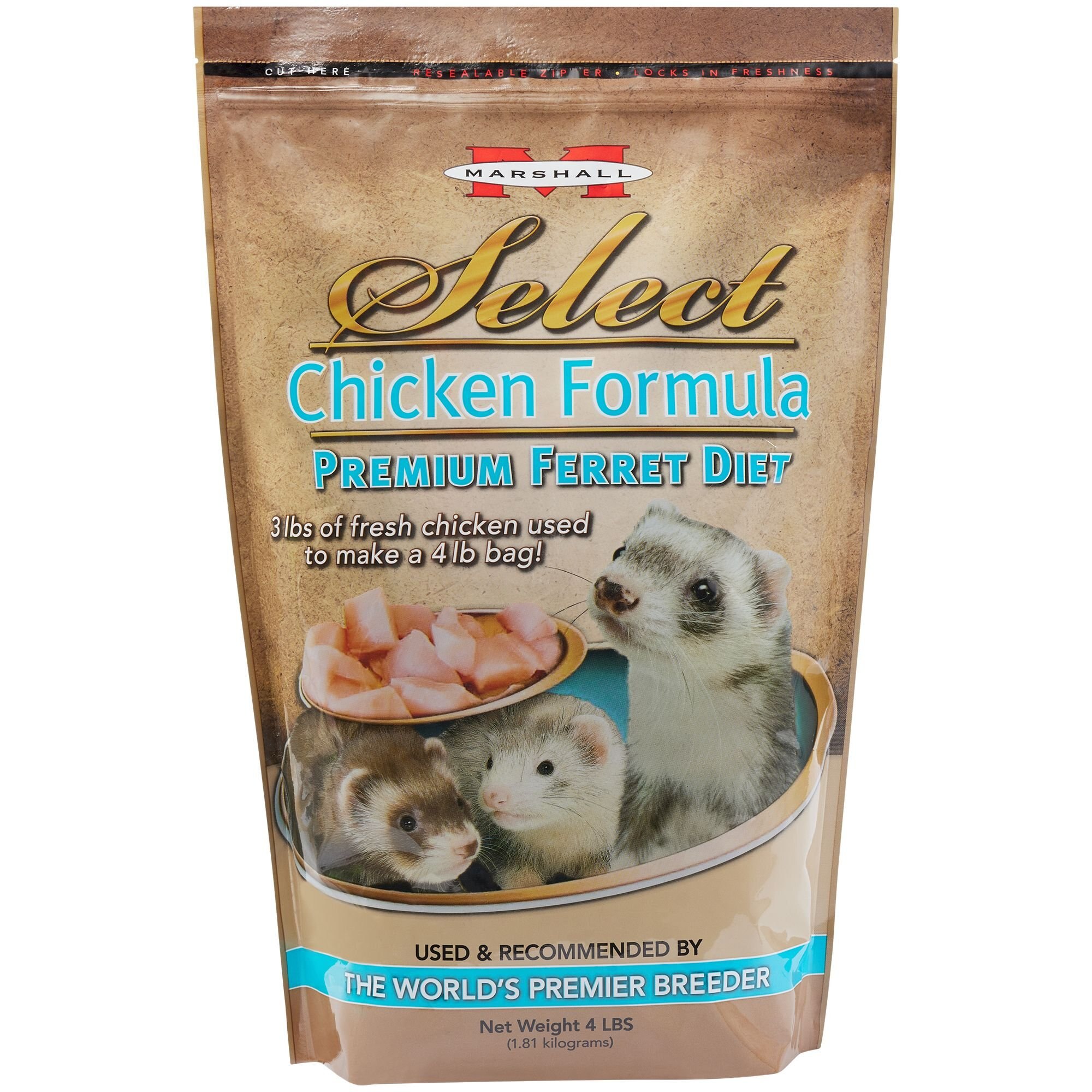 MARSHALL Select Chicken Formula Ferret Food Customer Questions - Chewy.com