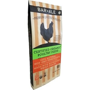 BAR ALE Organic 18% Protein Hi-Energy Layer Mini-Pellet Chicken Feed ...