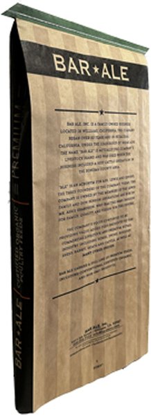 BAR ALE Organic 18% Protein Layer Pak Pellet Chicken Feed, 40-lb bag ...