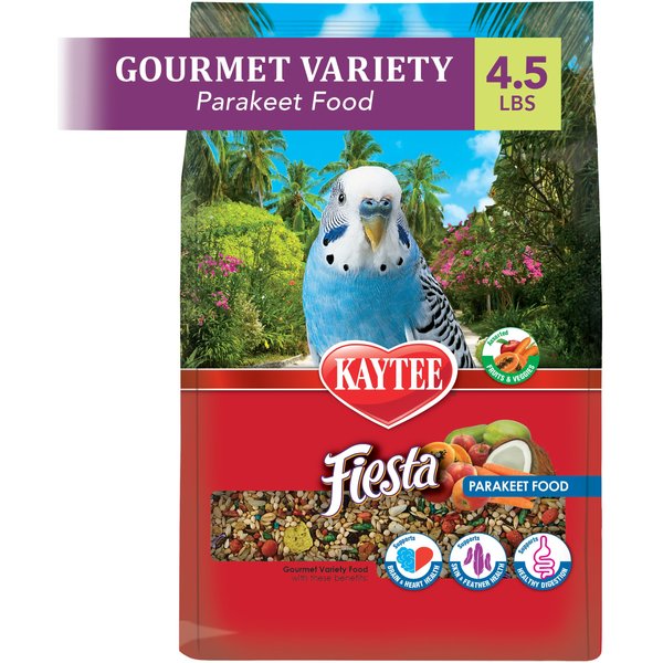 KAYTEE Fiesta Variety Mix Parakeet Food, 4.5-lb bag - Chewy.com