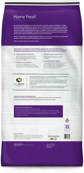 KENT / BLUE SEAL Home Fresh Pig Starter Pig Feed, 50-lb bag - Chewy.com