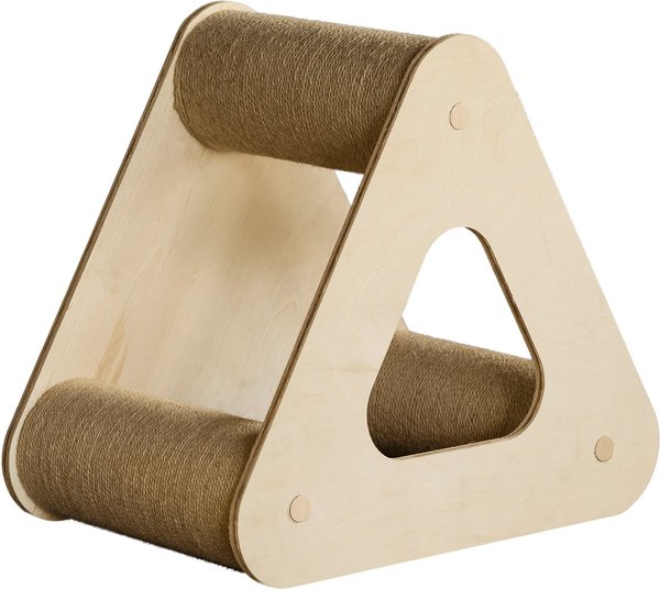 ON2PETS Activity Pyramid Three Post Sisal Cat Scratcher, Beige - Chewy.com