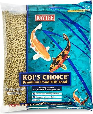 Discontinued - KAYTEE Koi's Choice Premium Fish Food, 3-lb bag - Chewy.com