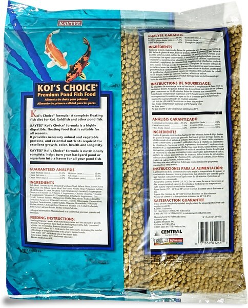 Discontinued - KAYTEE Koi's Choice Premium Fish Food, 3-lb bag - Chewy.com