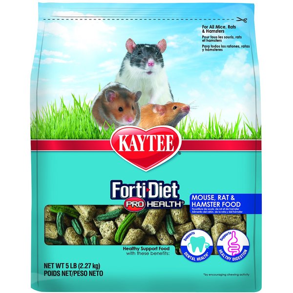 KAYTEE Fiesta Gourmet Variety Diet Mouse & Rat Food, 4.5-lb bag - Chewy.com