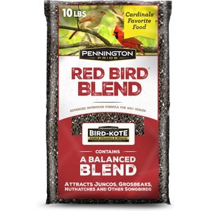 PENNINGTON Pride Red Bird Blend Bird Food, 10-lb bag - Chewy.com