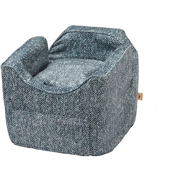 SNOOZER PET PRODUCTS Luxury Lookout 1, Medium, Palmer Indigo - Chewy.com