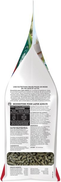 OXBOW Essentials Adult Rabbit Food All Natural Adult Rabbit Pellets, 5 ...