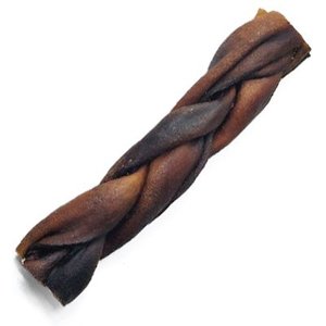 JACK & PUP Long Lasting 6-inch Braided Beef Collagen Stick Dog Chews ...