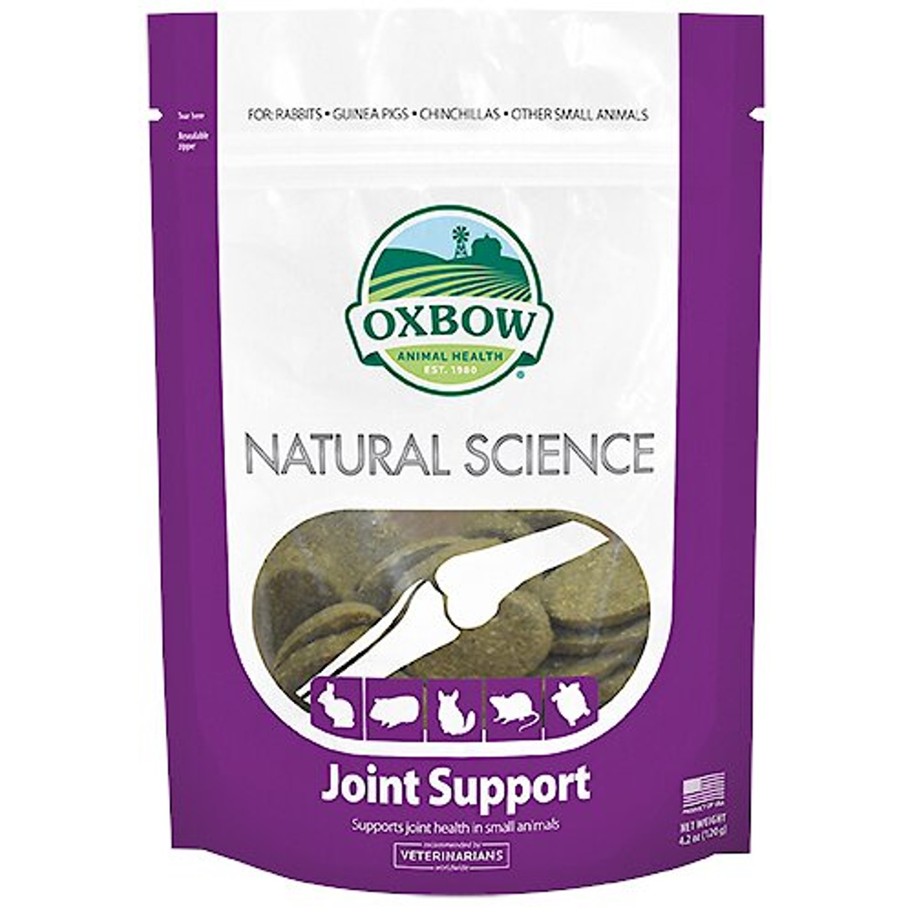OXBOW Natural Science Joint Support Small Animal Supplement, 60 count ...
