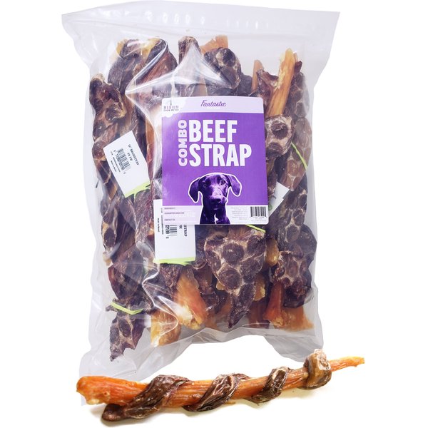 FANTASTIC DOG CHEWS 6-inch Large Beef Tendon Dog Chew - Chewy.com
