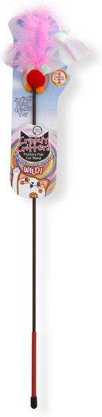 NECOICHI Crinkly Critters Fluttery Fish Cat Wand Toy - Chewy.com