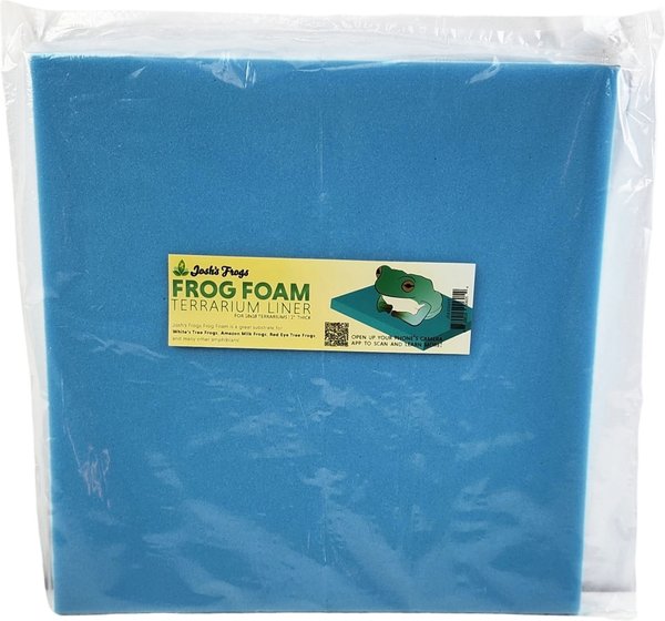 JOSH'S FROGS Frog Foam Terrarium Liner, 18x18 Glass Terarrium - Chewy.com