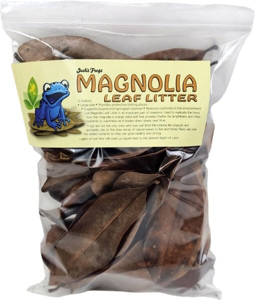 JOSH'S FROGS Magnolia Reptile Leaf Litter, 1-gal bag - Chewy.com