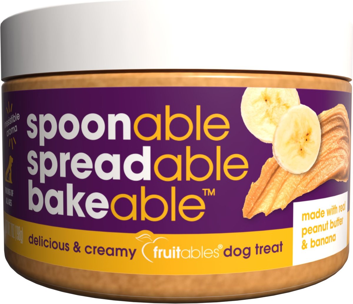 FRUITABLES Spoonable Spreadable Bakeable Peanut Butter & Banana ...
