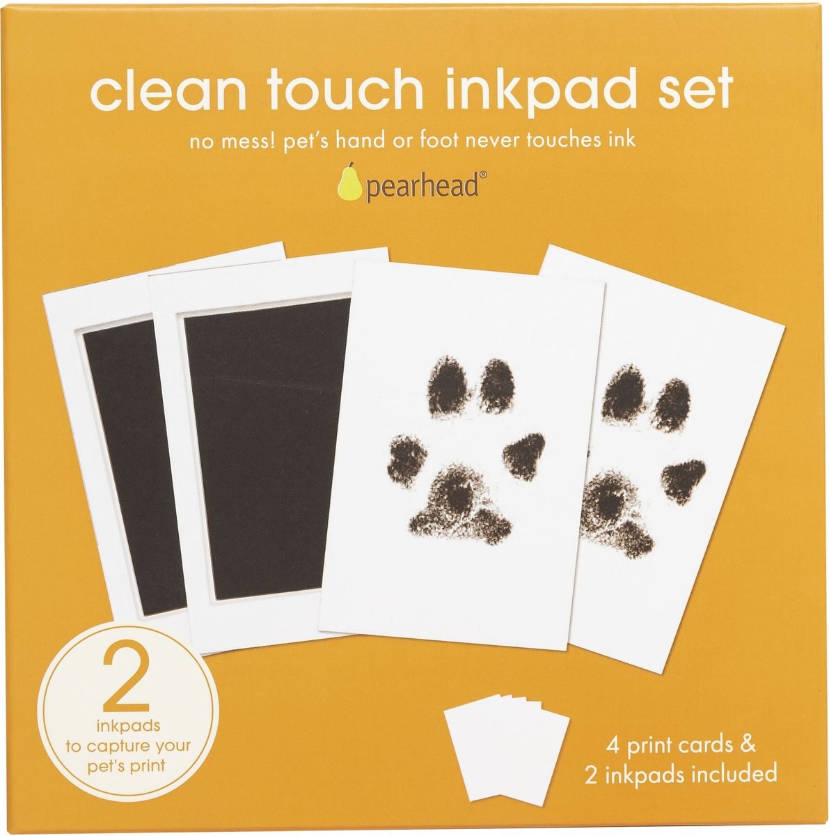 PEARHEAD Pet Clean-Touch Ink Pad, 2 count - Chewy.com