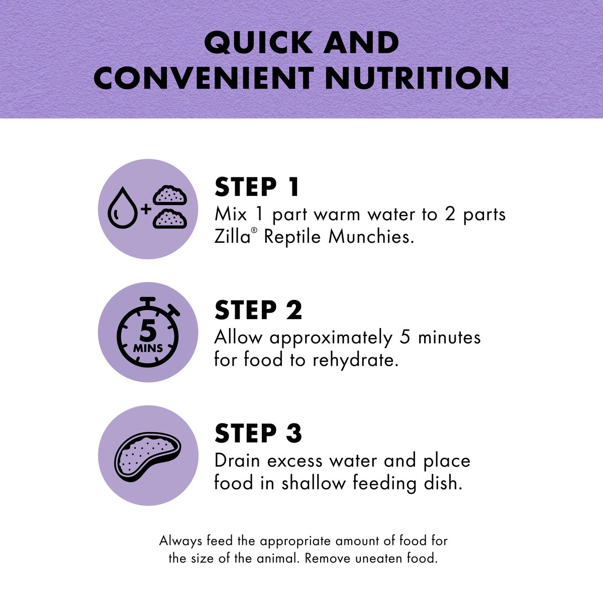 ZILLA Reptile Munchies Omnivore Mix Lizard Food, 4-oz bag - Chewy.com