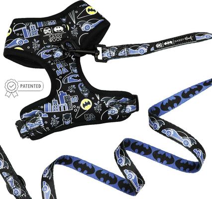 Temporarily Unavailable - SASSY WOOF Batman Harness & Leash Bundle ...