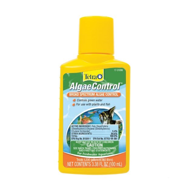 TETRA AlgaeControl Freshwater Aquarium Algaecide, 3.38-oz bottle ...