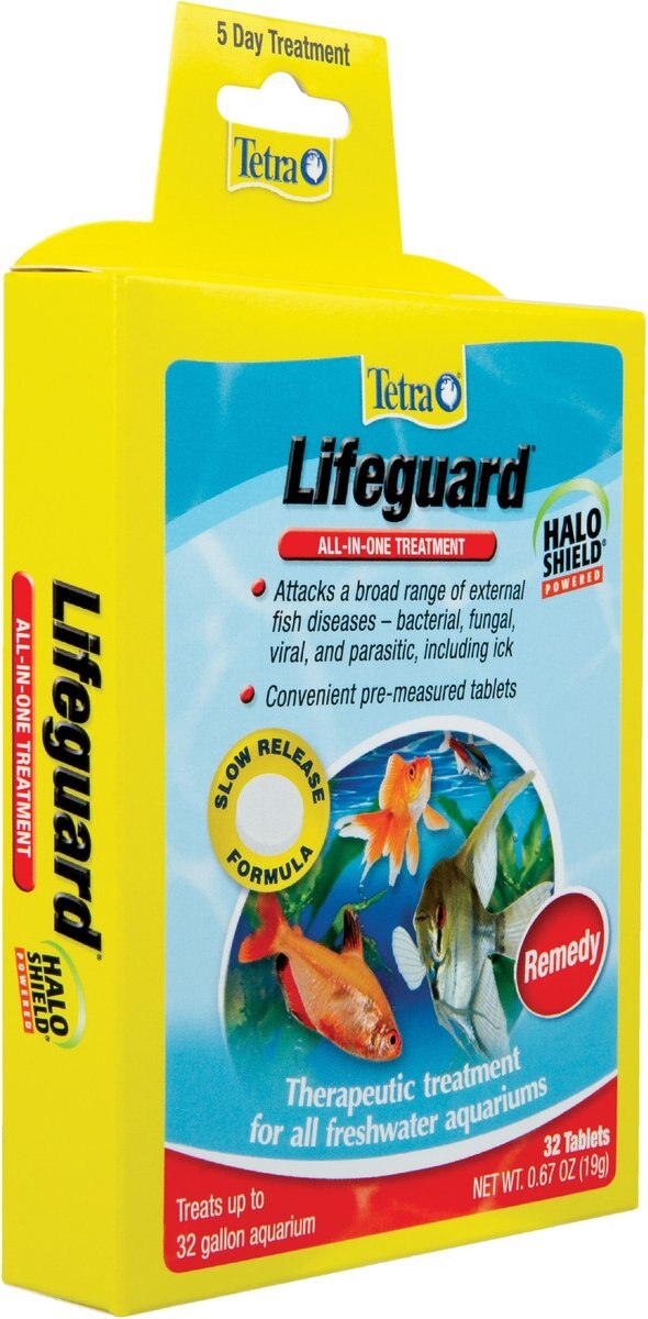 TETRA Lifeguard All-in-One Bacterial & Fungus Treatment, 32 count ...
