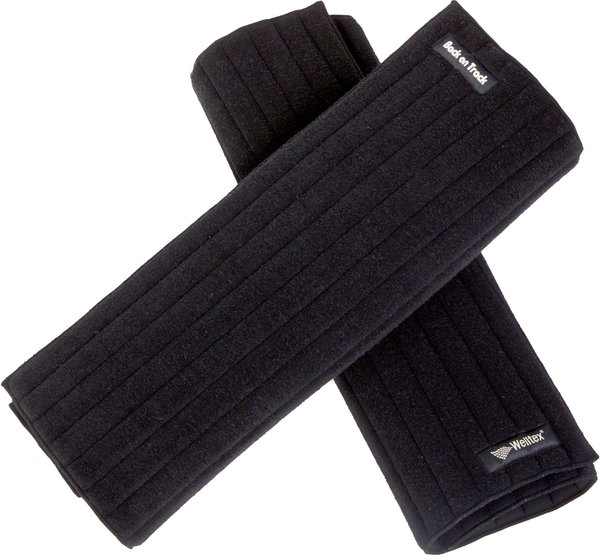 BACK ON TRACK Scandic PK Horse Wraps, Black, Small, 11.75x15.75-in ...