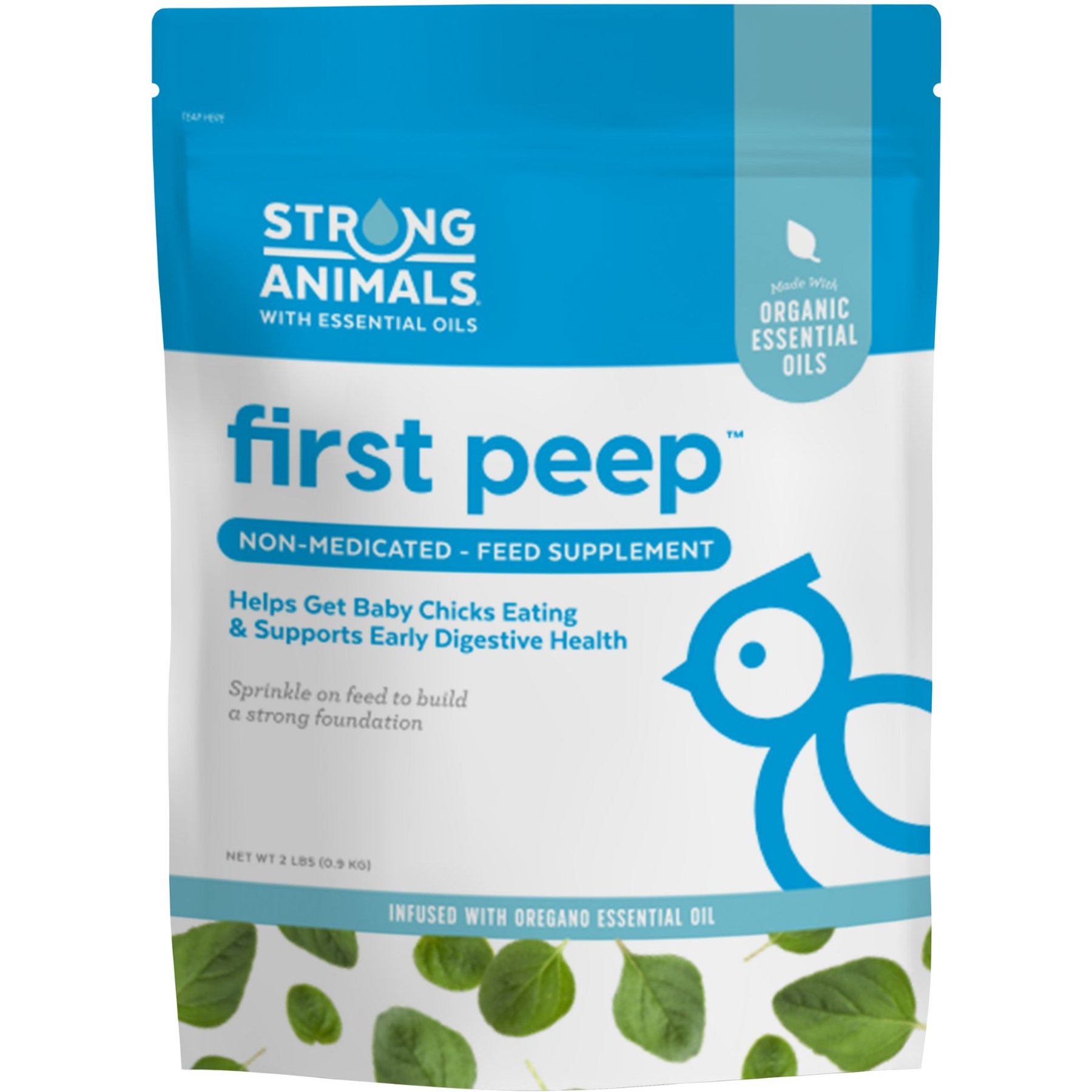 STRONG ANIMALS First Peep Bird Supplement, 2-lb bag - Chewy.com