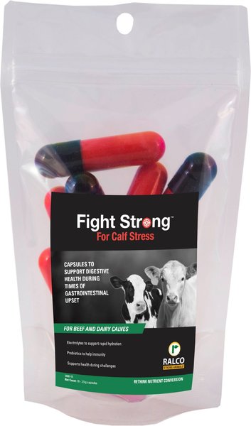 STRONG ANIMALS Fight Strong for Stress Calf Supplement, 10 count ...