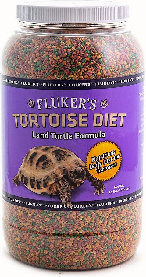 FLUKER'S Tortoise Diet Land Turtle Food, 3.5-lb jar - Chewy.com