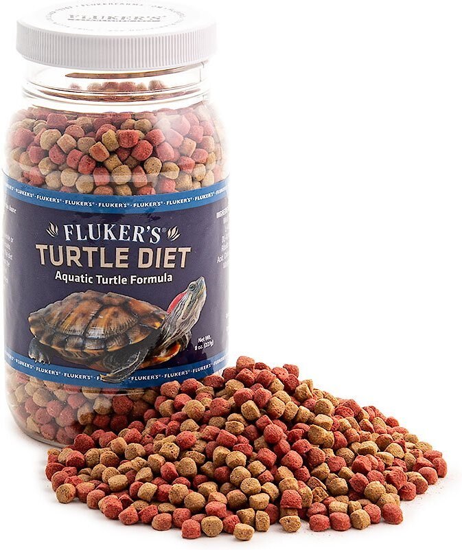 FLUKER'S Turtle Diet Aquatic Turtle Food, 8-oz jar - Chewy.com