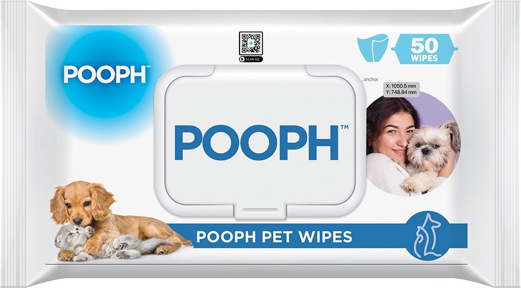 POOPH Dog & Cat Wipes, 50 count - Chewy.com